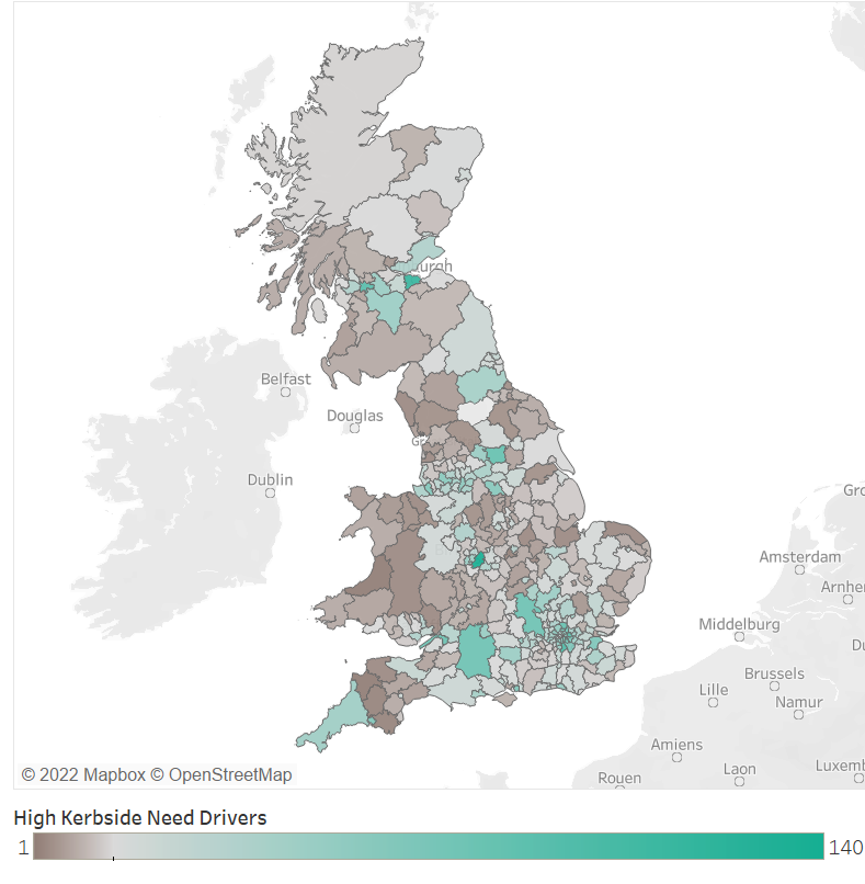 New AFP Map Shows National Demand for Fleet Van Kerbside Charging for ...
